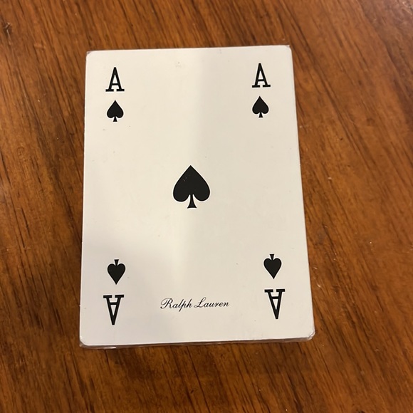 Ralph Lauren | Games | Polo Ralph Lauren Bond Sutton Playing Cards ...